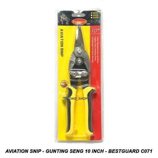 Jual Gunting Holo Baja Ringan 10 Inch Kanan Kiri Bestguard - Lurus ...