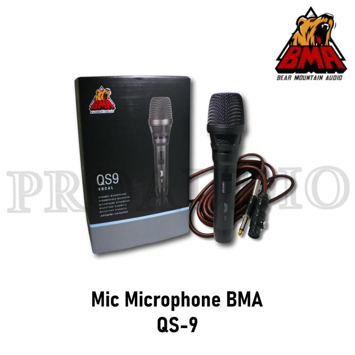 Jual Mic Microphone BMA QS9 / Dynamic Vocal Microphone QS 9 / QS-9 Original - Kota Medan ...