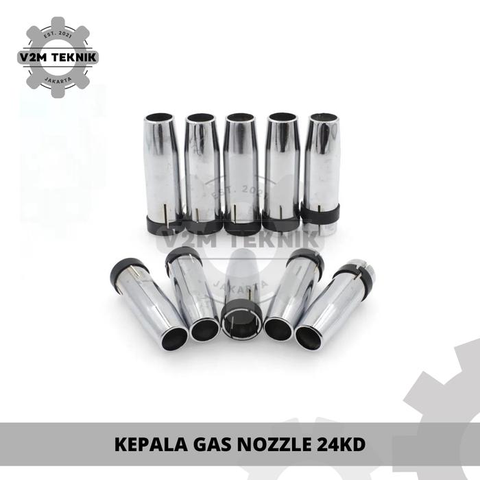 Promo Nozzle 24KD / Nozel MB24 MIG CO CO2 Connical Nosel MB24KD Type ...