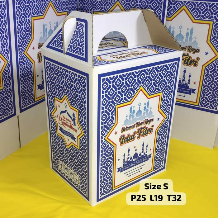 Jual Box ParceL Lebaran Kardus Hampers IduL Fitri Dos ParseL Karton ...