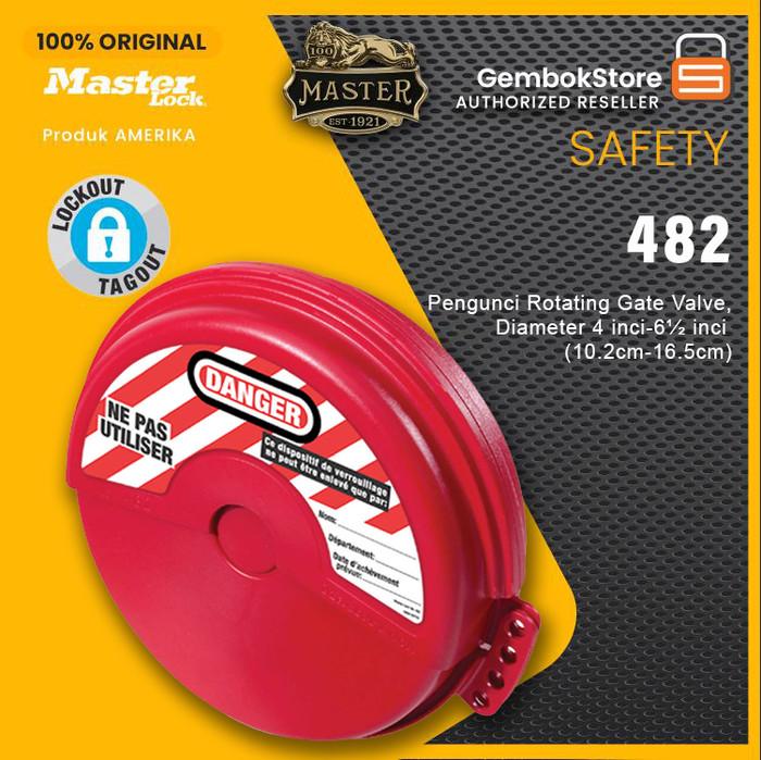 Jual Loto Lockout 482 Rotating Gate Valve Katup Gerbang Master Lock ...