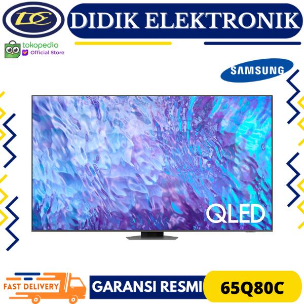 Promo Smart TV Samsung 65Q80C 65 Inch QLED 4K Dolby Atmos Q80C ...
