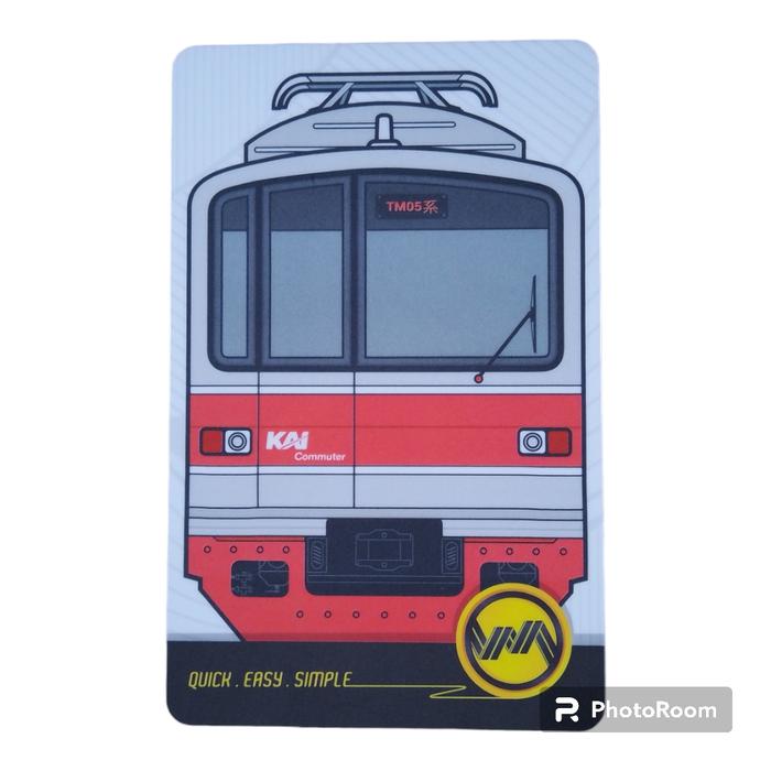 Jual KMT ((KARTU MULTI TRIP)) COMMUTERLINE KRL Edisi TM 05 - Kab ...
