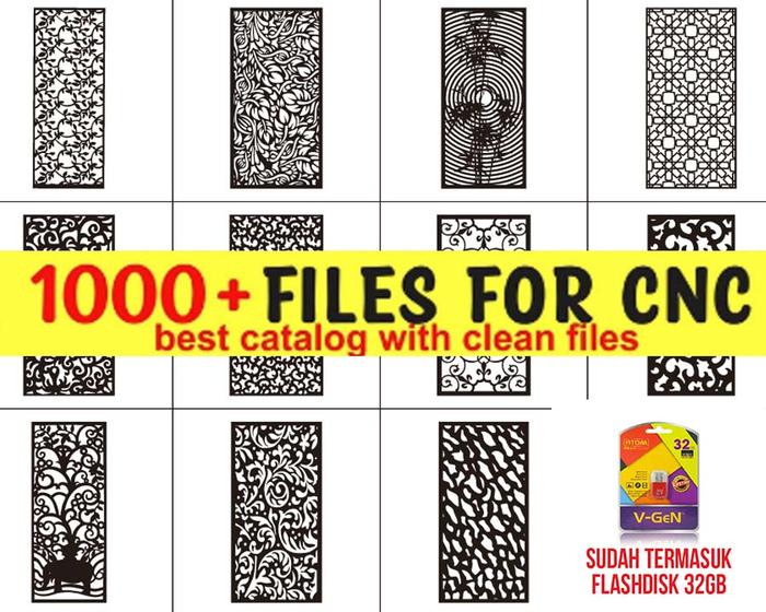 Jual 1000+ Desain File Laser Cutting CNC Router Plasma DXF Vektor ...