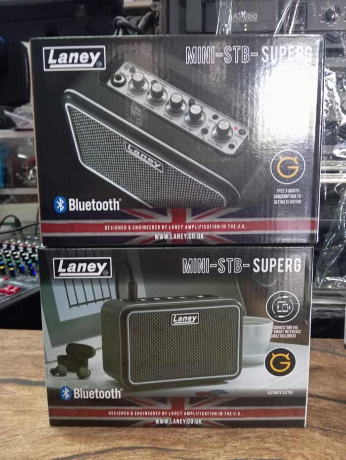Jual Laney MINI STB SUPERG Bluetooth Battery Powered Guitar Amplifier ...