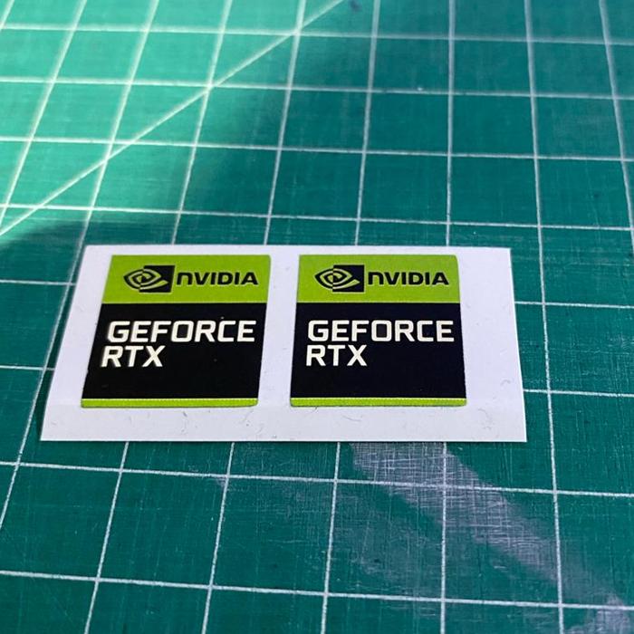 Jual Stiker Nvidia RTX Mengkilap - RTX V2 Doff - Kab. Cirebon - Djong ...