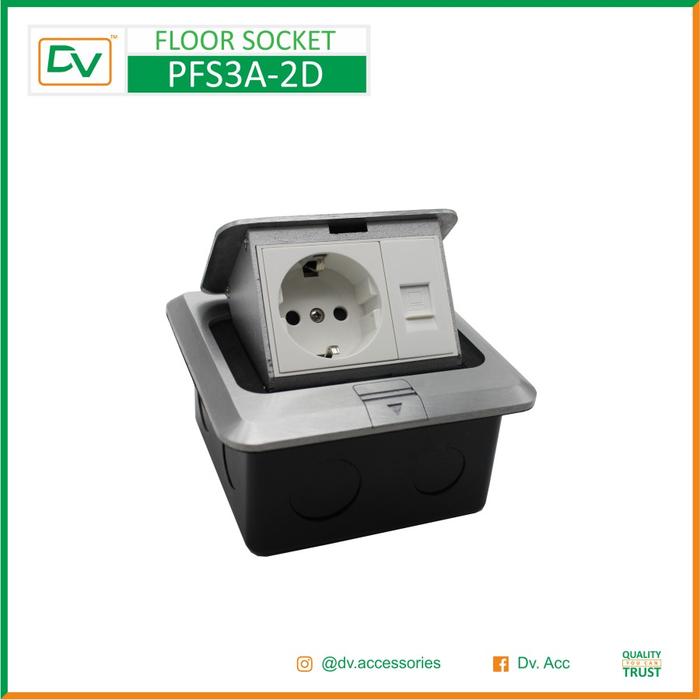 Jual FLOOR SOCKET SCHUKO+DATA PFS3A-2D - Jakarta Barat - VeeHardware ...