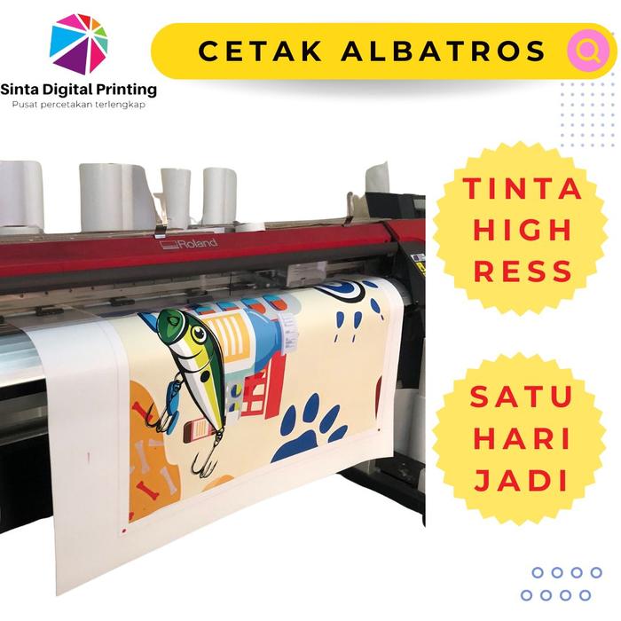 Jual Cetak Banner Albatros / Print Spanduk Indoor / Poster Dinding ...
