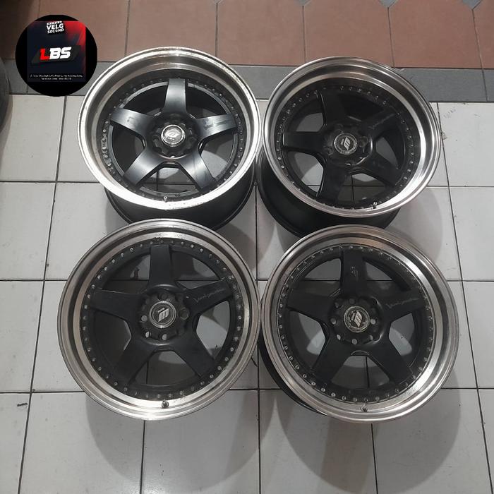 Jual Velg Mobil Bekas WORK MEISTER R17x8/9 Pcd 4x100 4x114 Pnp Jazz ...