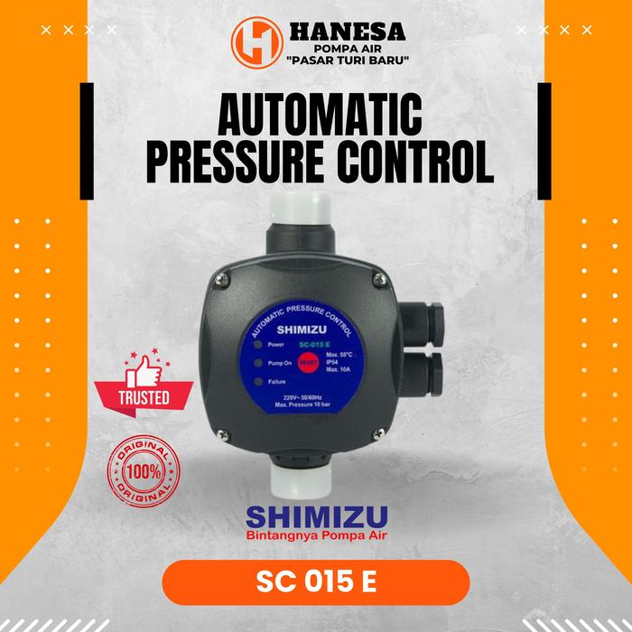 Jual Automatic Pressure Control Shimizu SC 015 E - Kota Surabaya ...