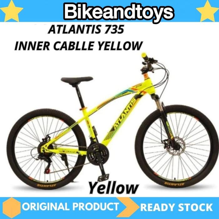 Jual Sepeda Gunung Atlantis MTB AT MT 26" 69G - 26-Yellow - Jakarta ...