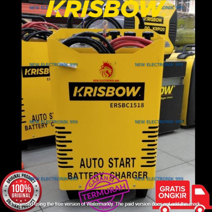 Jual KRISBOW BATTERY CHARGER 150A 12V/24V ERBC150 KW1900656 - Jakarta ...