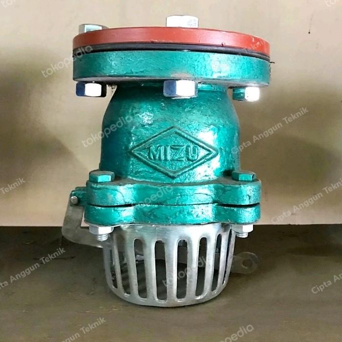 Jual Foot Valve Mizu 3" Jis 10K Flange Foot Valve Mizu 80mm Model ...