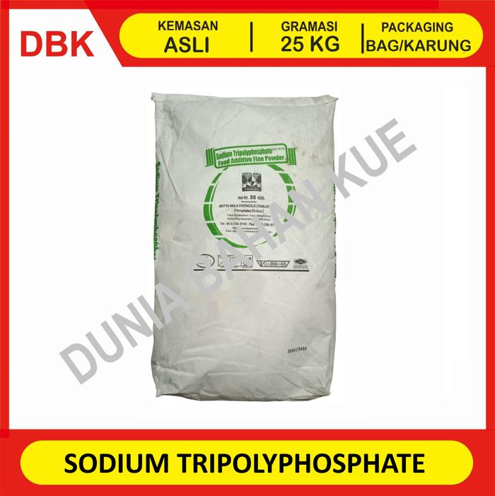 Jual SODIUM TRIPOLYPHOSPHATE / STPP / STTP FOOD GRADE. || 25 kg. - Kab ...