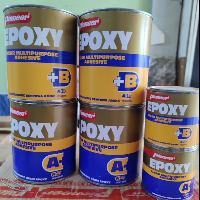 Jual LEM PIONEER EPOXY CLEAR MULTIPURPOSE ADHESIVE LEM PUTIH BENING ...