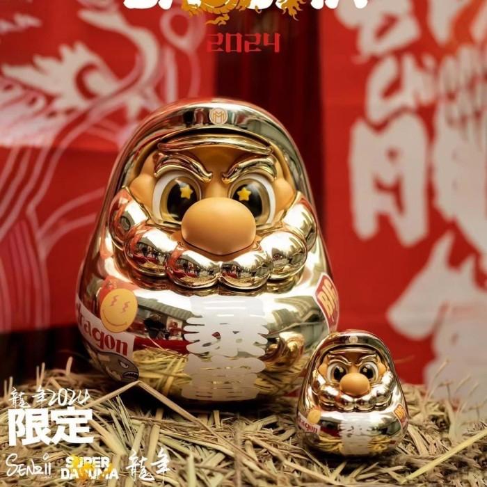 Jual DP PO Statue Senzii x Super Daruma Rich Daruma Gold - SIZE BIG ...
