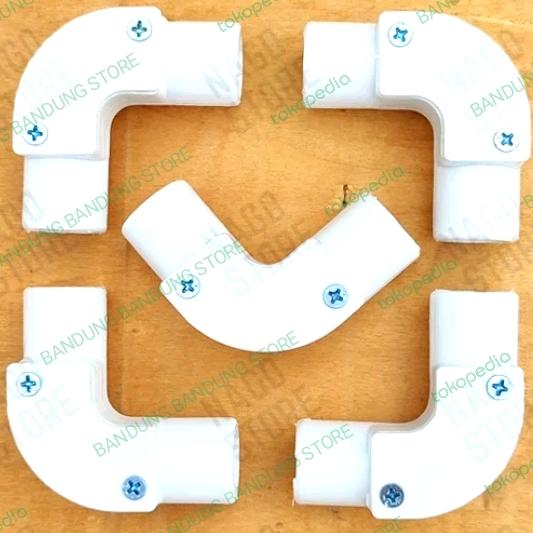 Jual KNEE L BOW ELBOW 20MM SAMBUNGAN BENGKOK PIPA PVC 20MM ELBOW PIPA ...