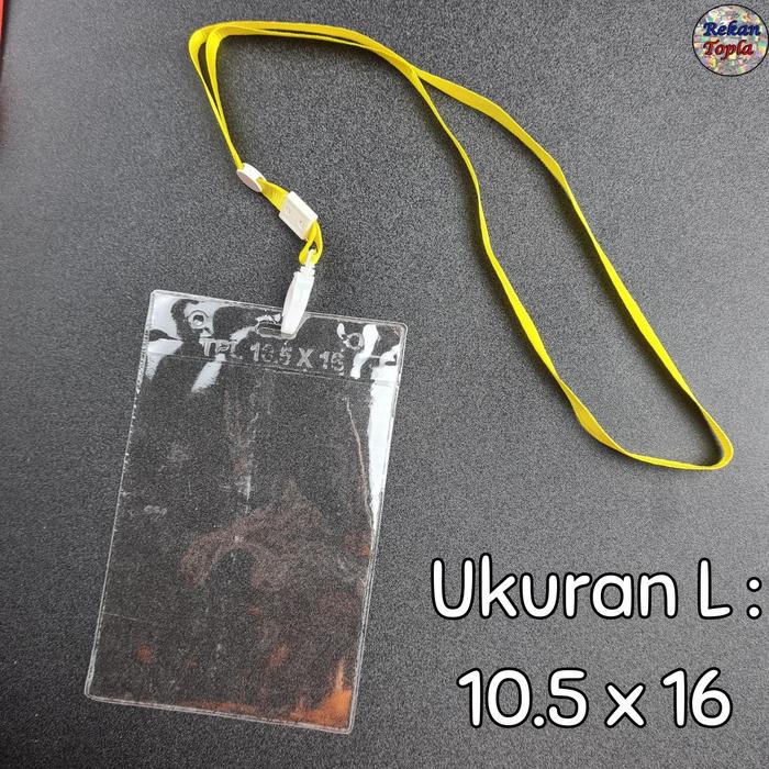 Jual Name Tag Panitia + Tali / ID Card Mika Plastik / Name Tag Panitia ...