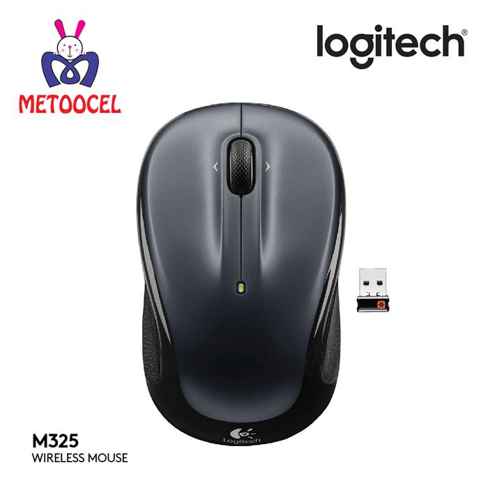 Jual Mouse Logitech M325 Plug and Play Wireless Mouse Multi Device ...