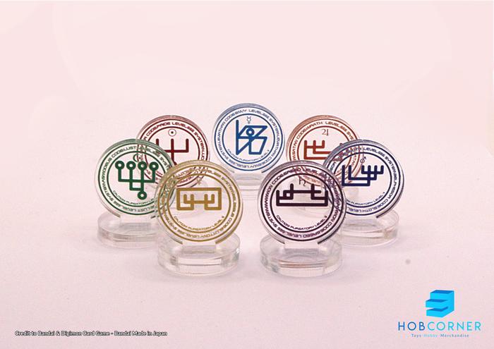 Jual Digimon Collectable Memory Marker - 7 Demon Lord Crest - Jakarta ...
