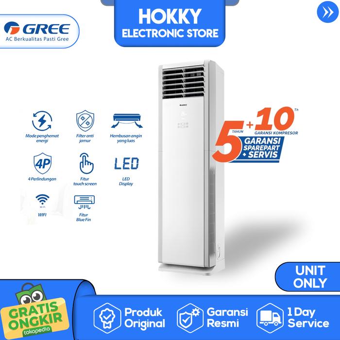 Jual Ac Floor Standing 3 Pk Gree Gvc-24ts Smart Inverter Low Watt Gvc ... Jual Ac Floor Standing 3 Pk Gree Gvc-24ts Smart Inverter Low Watt Gvc ...