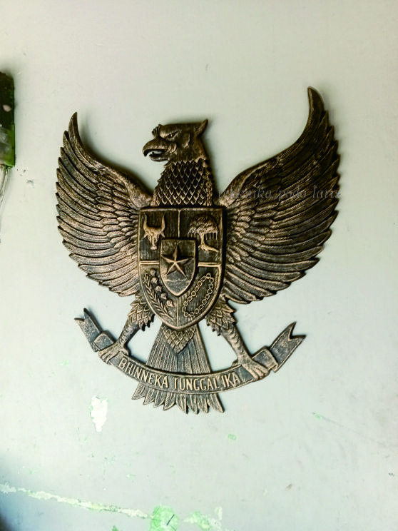 Jual hiasan dinding garuda pancasila,hiasan dinding bineka tunggal ika ...