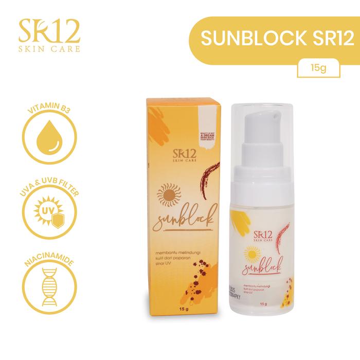 Jual SUN BLOCK SR12 / SUN BLOCK SPF 30++ / SUN BLOCK WAJAH BPOM - Kota ...