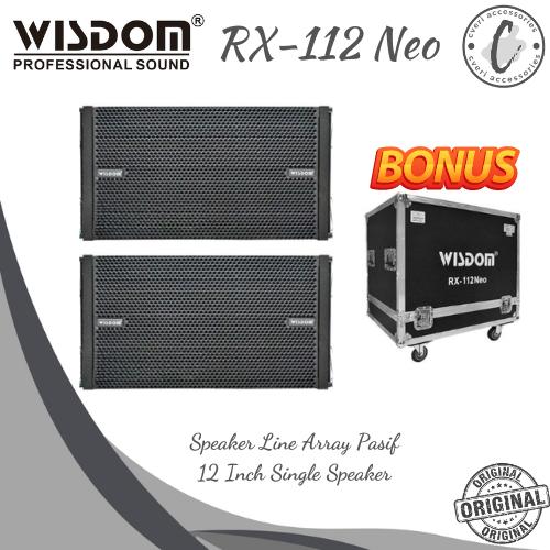 Jual Wisdom RX112 Neo Speaker Line Array Pasif Original Passive RX-112 ...