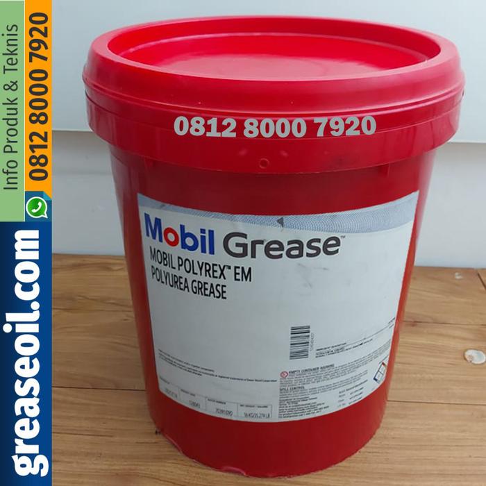 Jual MOBIL POLYREX EM Grease Polyurea Electric Motor Bearing Pail 16 Kg - Kota Tangerang ...