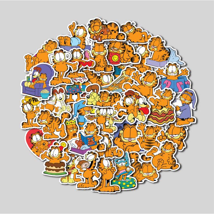 Jual STICKER GARFIELD / STICKER LAPTOP / STIKER HELM / STICKER ANIME ...