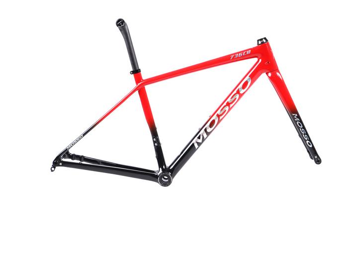 Jual FRAME MOSSO 736CB FULL CARBON DISC BRAKE 700C - KUNING BIRU - Kab ...