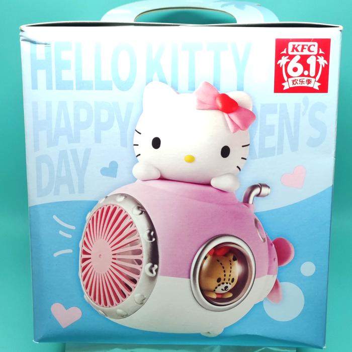 Jual Sanrio X KFC Children's Day - Hello Kitty - USB Portable Fan ...
