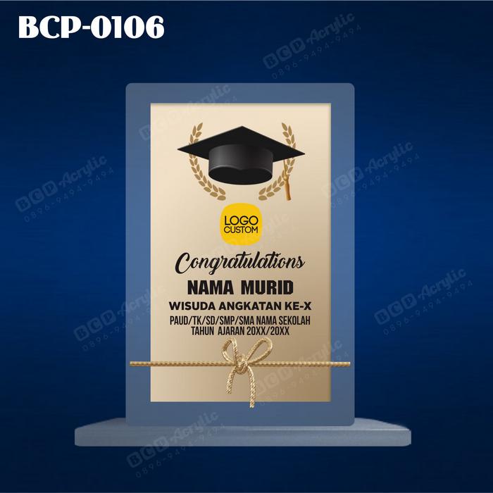 Jual PLAKAT WISUDA,PLAKAT KELULUSAN PLAKAT GRADUATION PIALA WISUDA BCP ...