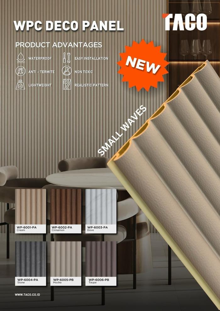 Jual TACO WPC Deco Panel / WPC Wallpanel / Wallpanel Taco - 6003-PA ...