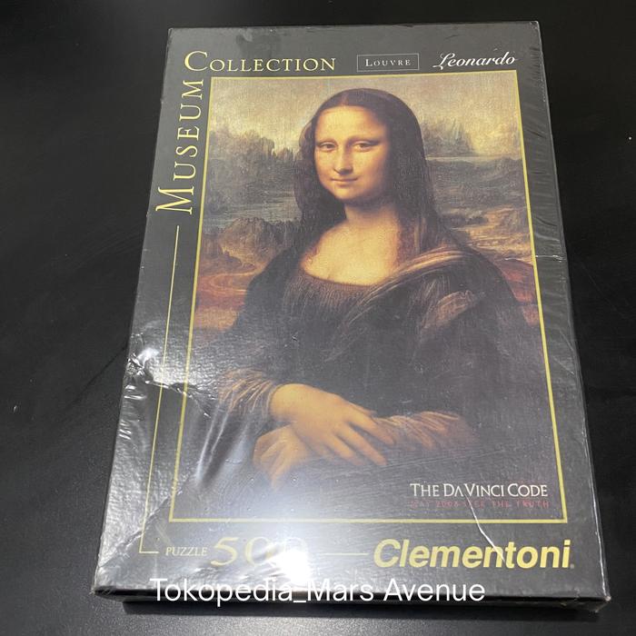 Jual Clementoni Museum Collection Louvre Monalisa 500 pieces jigsaw ...