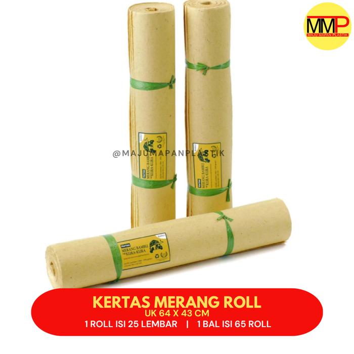 Jual Kertas Merang / Kertas Merang Roll / Kertas Penyerap Minyak Isi 25 ...
