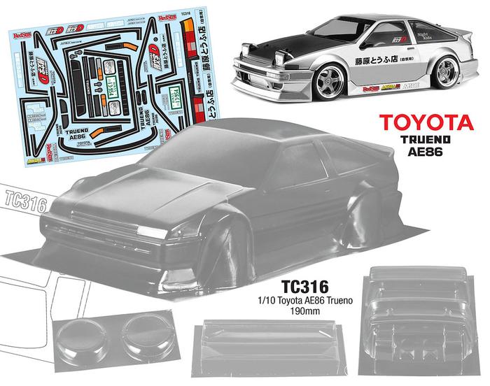 Jual Team C Toyota AE86 Trueno Body Set - Kota Tangerang Selatan ...