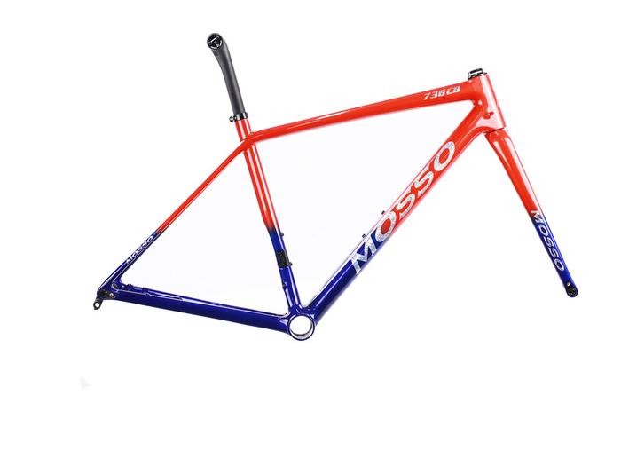 Jual FRAME MOSSO 736CB FULL CARBON DISC BRAKE 700C - KUNING BIRU - Kab ...