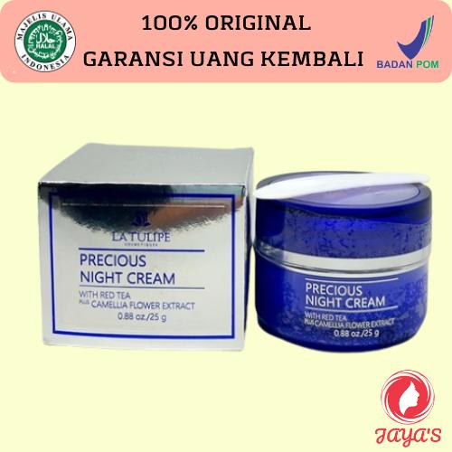 Jual La Tulipe Precious Night Cream 25g Latulip Latulipe Krim Malam ...