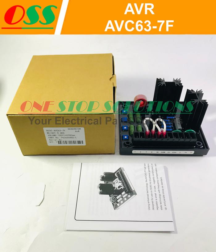 Jual AVR GENSET BASLER GENERATOR BASLER AVC63-7F AVR AVC 63 7 AVC63-7 ...