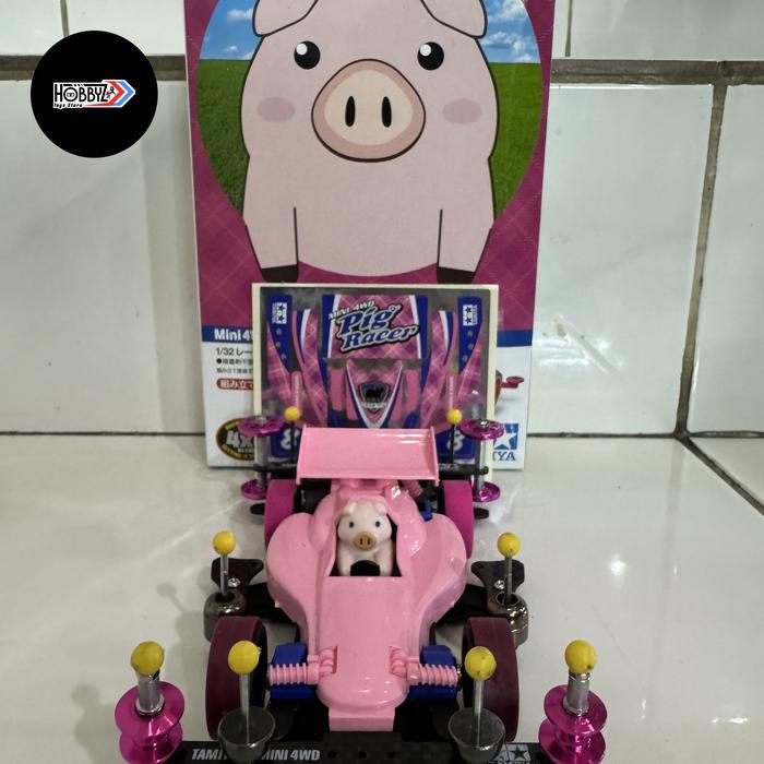 Jual tamiya mini 4wd astute pig racer super 2 carbon,side damper rtr ...