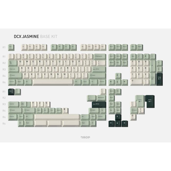 Jual DCX Jasmine Cherry Profile Keycaps for Mechanical Keyboard - Kab ...