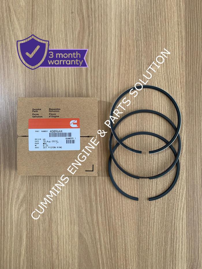 Jual Piston Ring 4089644 For Cummins 6LT, 6LTA, QSL8.9, QSL9 - Jakarta ...