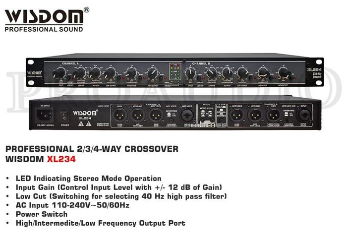 Jual Wisdom XL234 Crossover Pasif Wisdom XL 234 Krosover Pasif 2/3/4 Way - Kota Medan - Proaudio ...