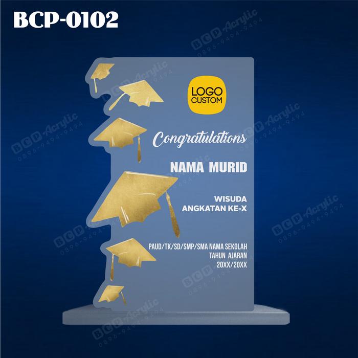 Jual PLAKAT WISUDA,PLAKAT KELULUSAN PLAKAT GRADUATION PIALA WISUDA BCP ...