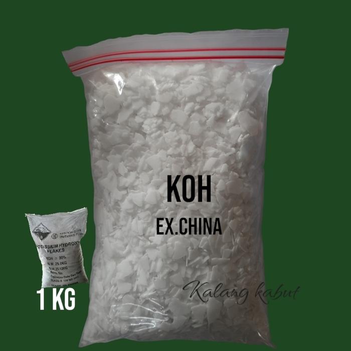 Jual Koh - Kalium hidroksida - Potassium hydroxide ex.china - 1 kg ...