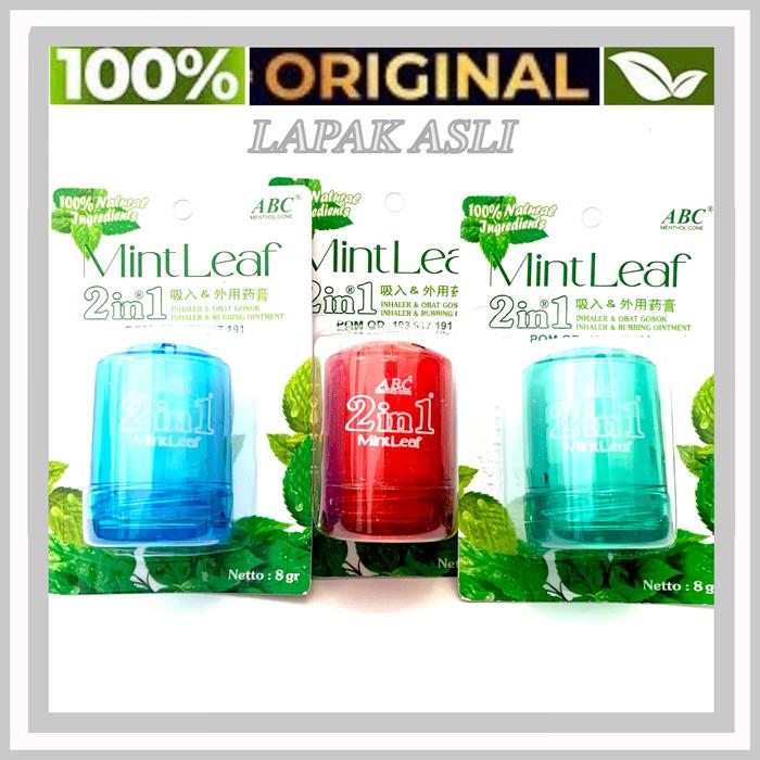 Jual ABC Menthol Cone 2 in 1 ( 8 gram ) - Obat Gosok Inhaler - Jakarta ...