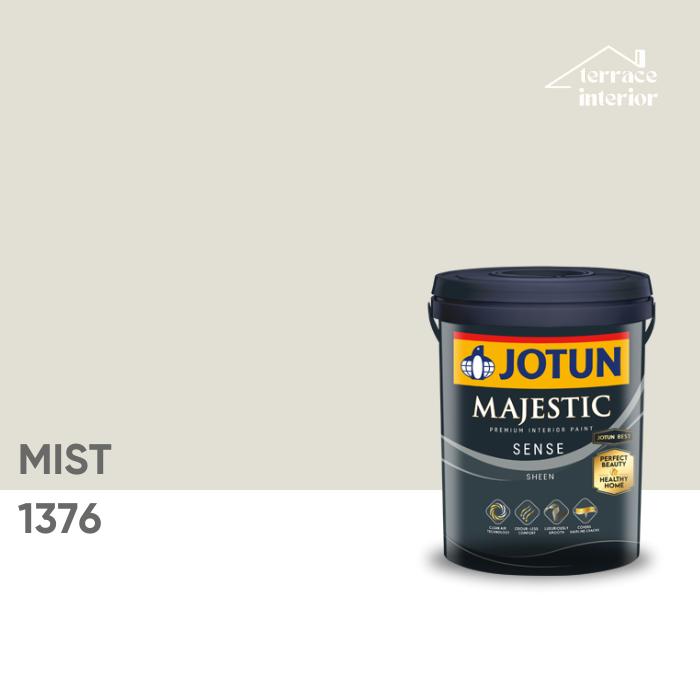 Jual Cat Tembok Majestic Sense Interior Jotun warna Abu 2.5 L - Mist ...
