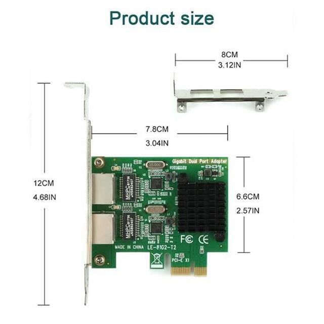 Jual Pci Express / Pcie Lan Gigabit 2 Port, 4 Port Di Seller Velvet ...