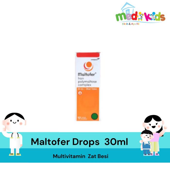 Jual Maltofer Drop Drops Obat Tetes 30ml Iron Polymaltose Complex ...